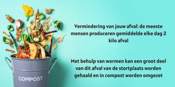 Aan de slag met wormcompostering - verminder jouw afval